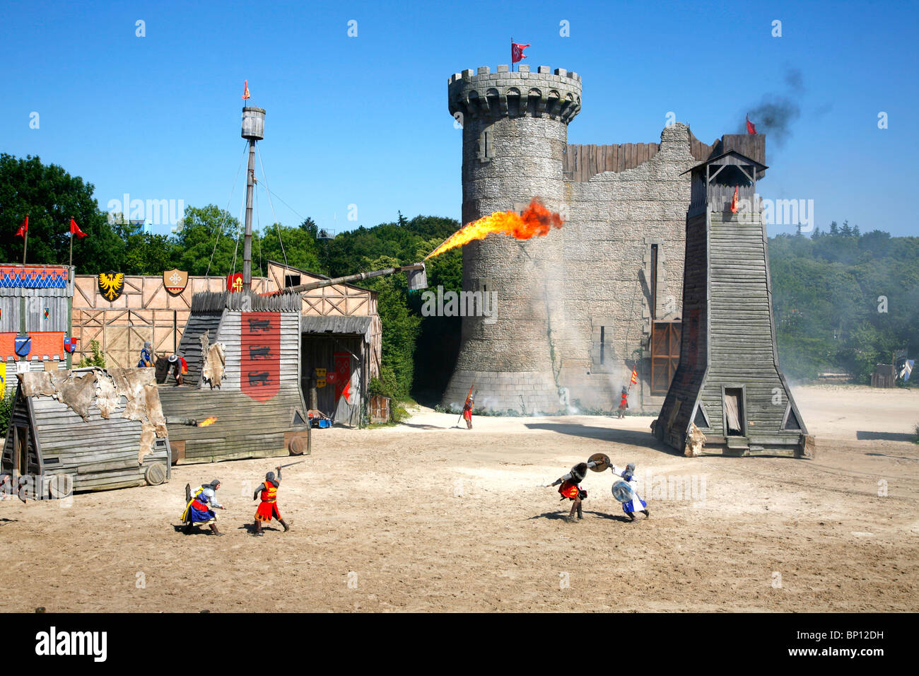 France, Pays de la Loire, Vendée (85), Les Epesses, Grand Parc du Puy ...
