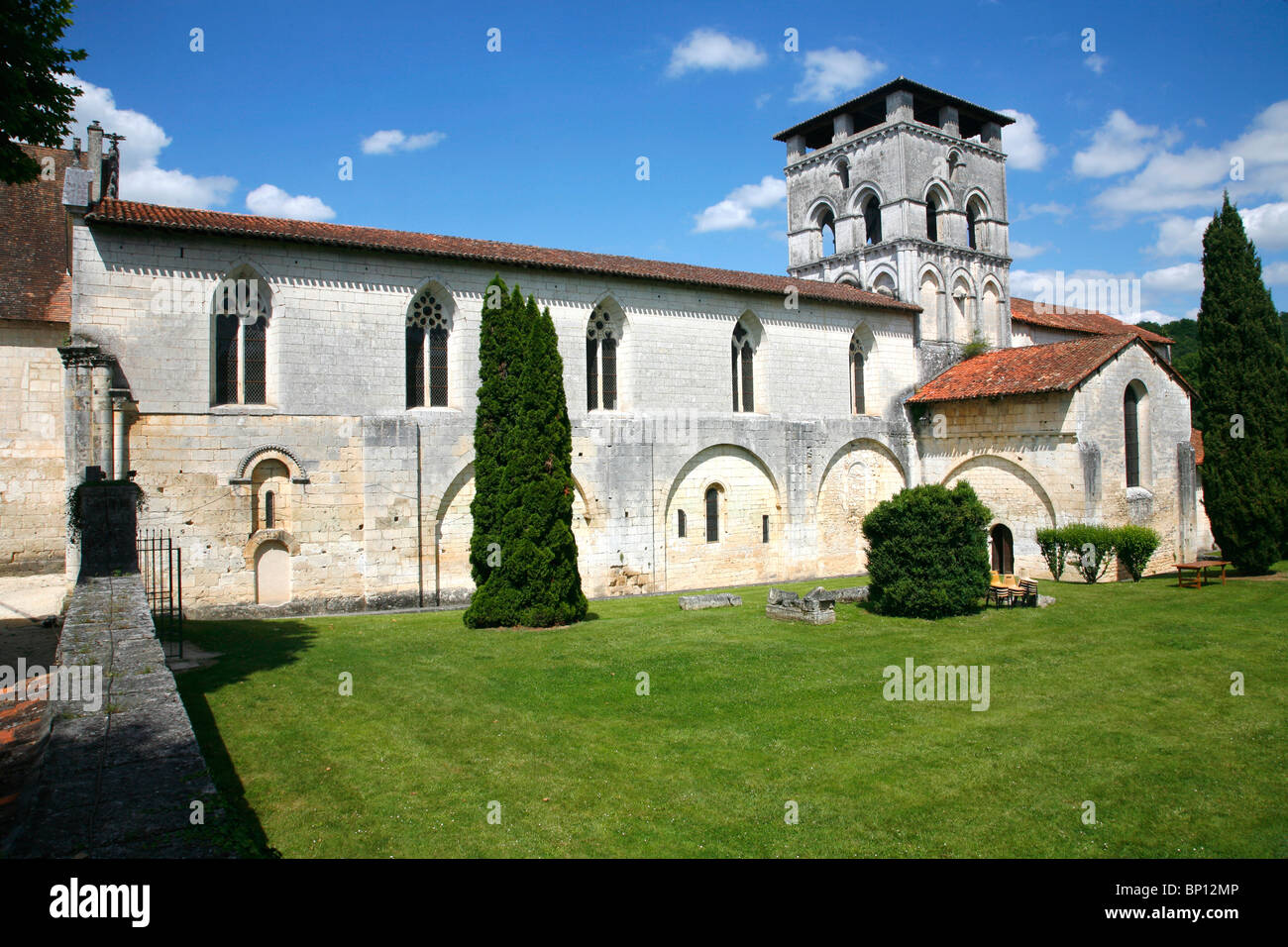 France, Aquitaine (Perigord), Dordogne, Chancelade, Notre dame de ...