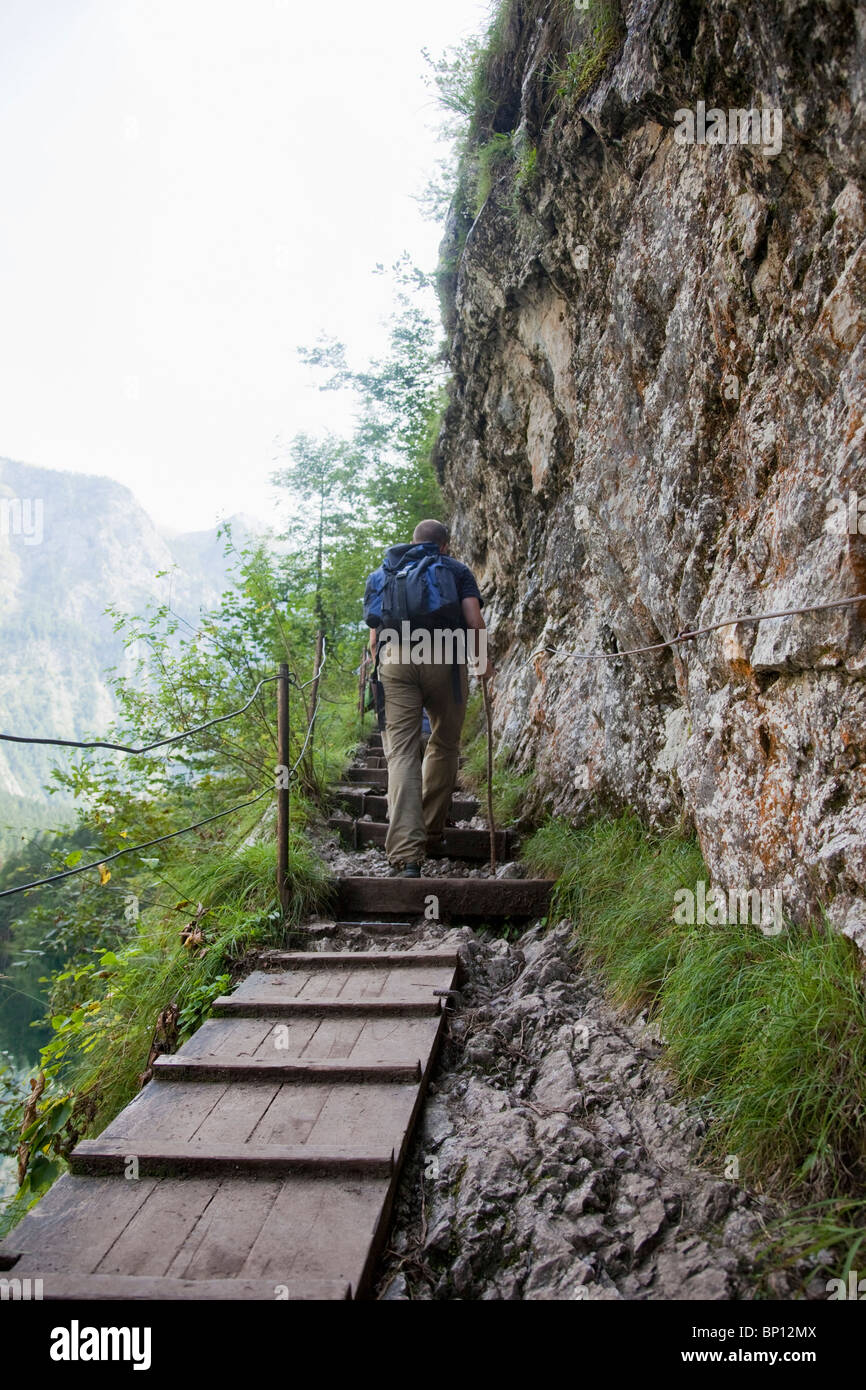 Man walking uphill hi-res stock photography and images - Alamy