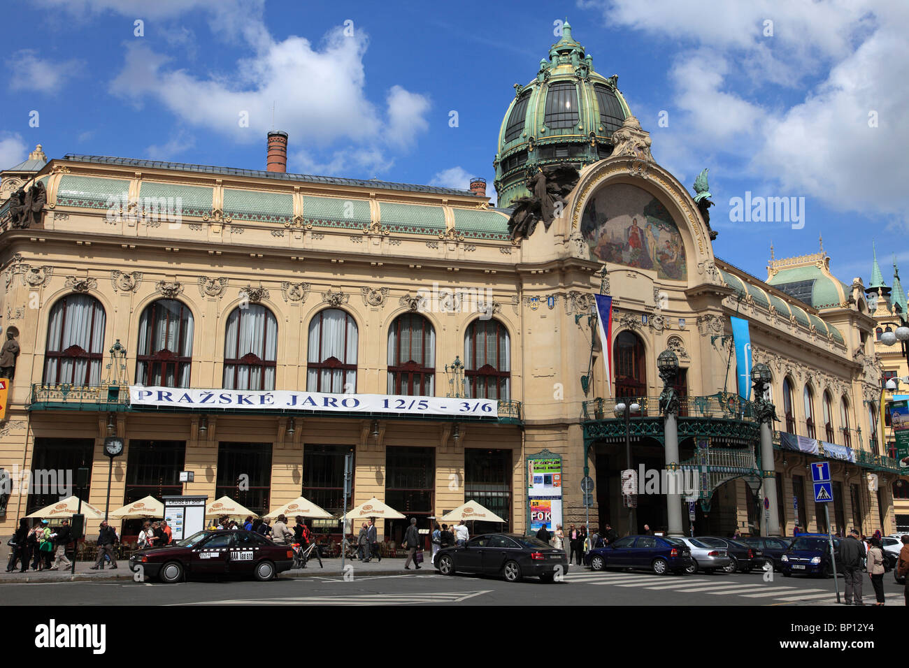 Czech municipal house hi-res stock photography and images - Alamy