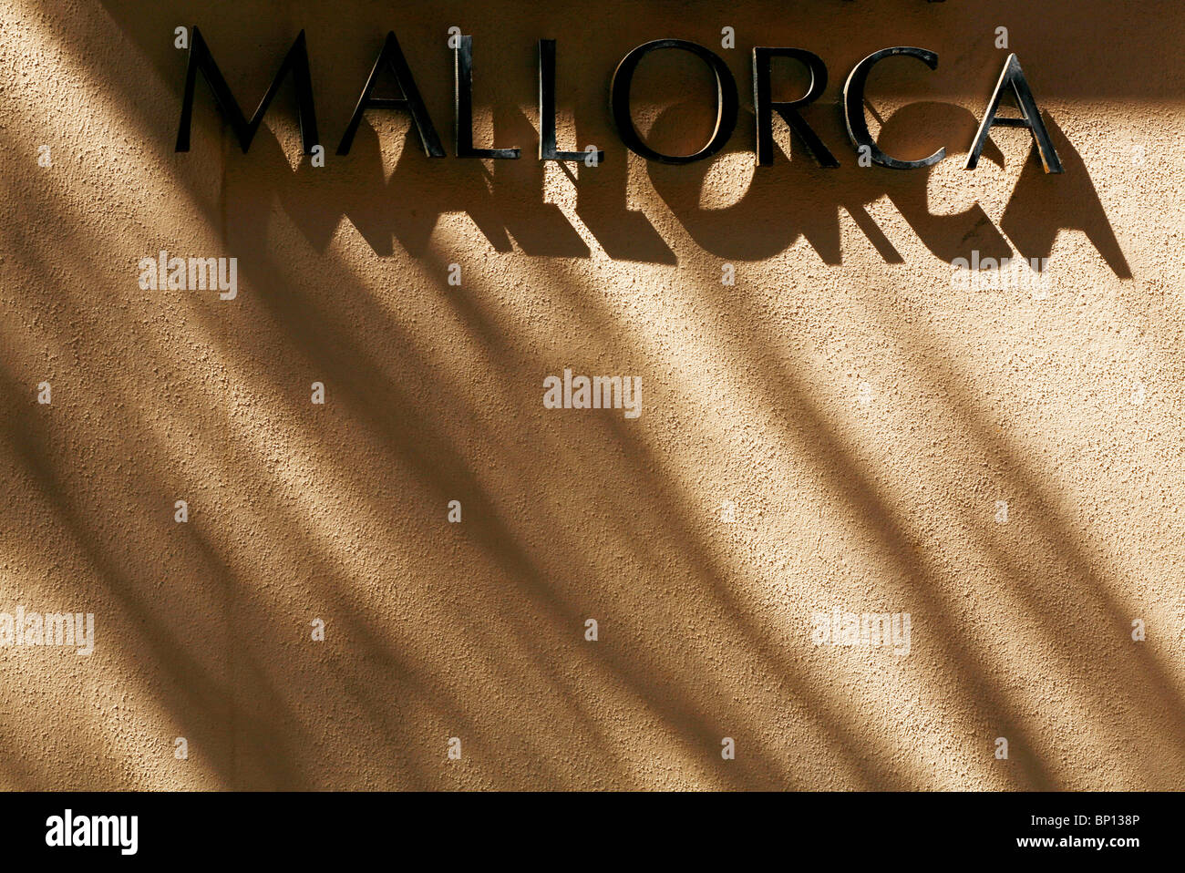 Mallorca Spain sign Stock Photo - Alamy