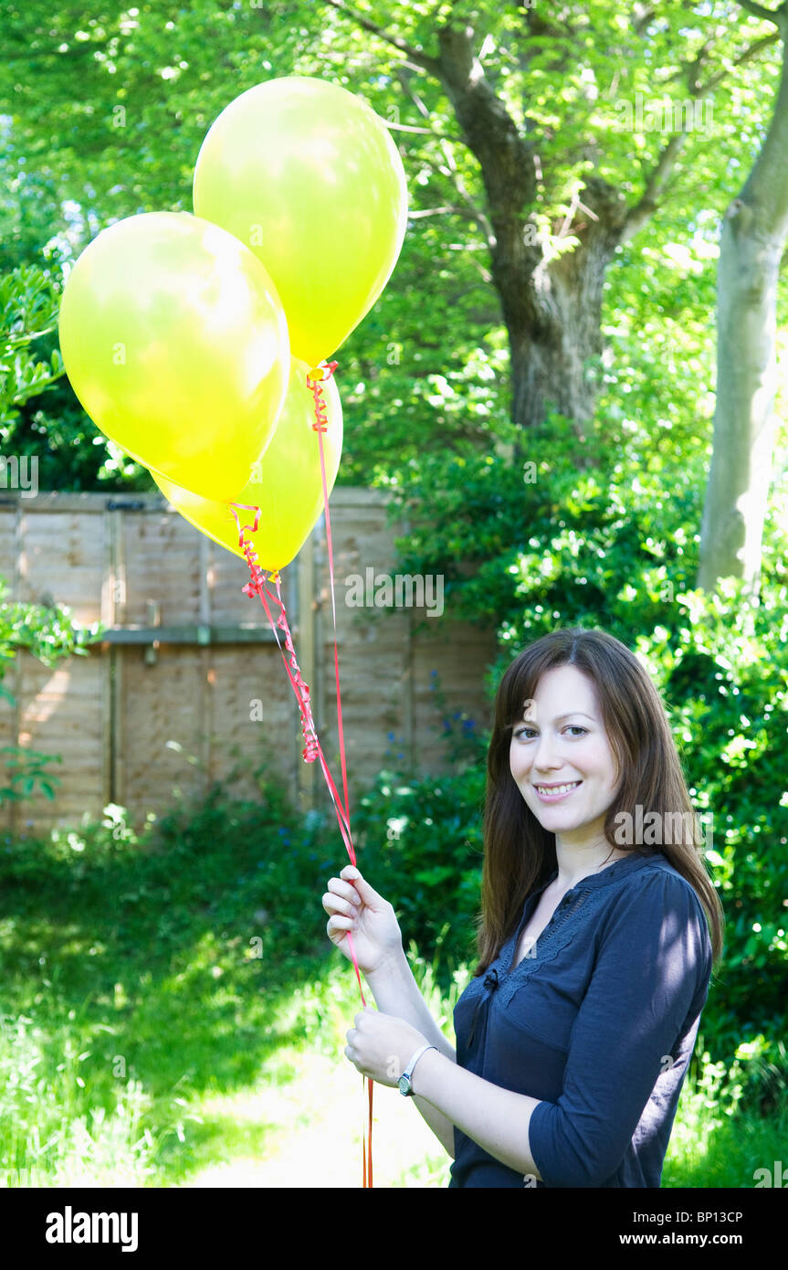 Balloon garden hi-res stock photography and images - Alamy