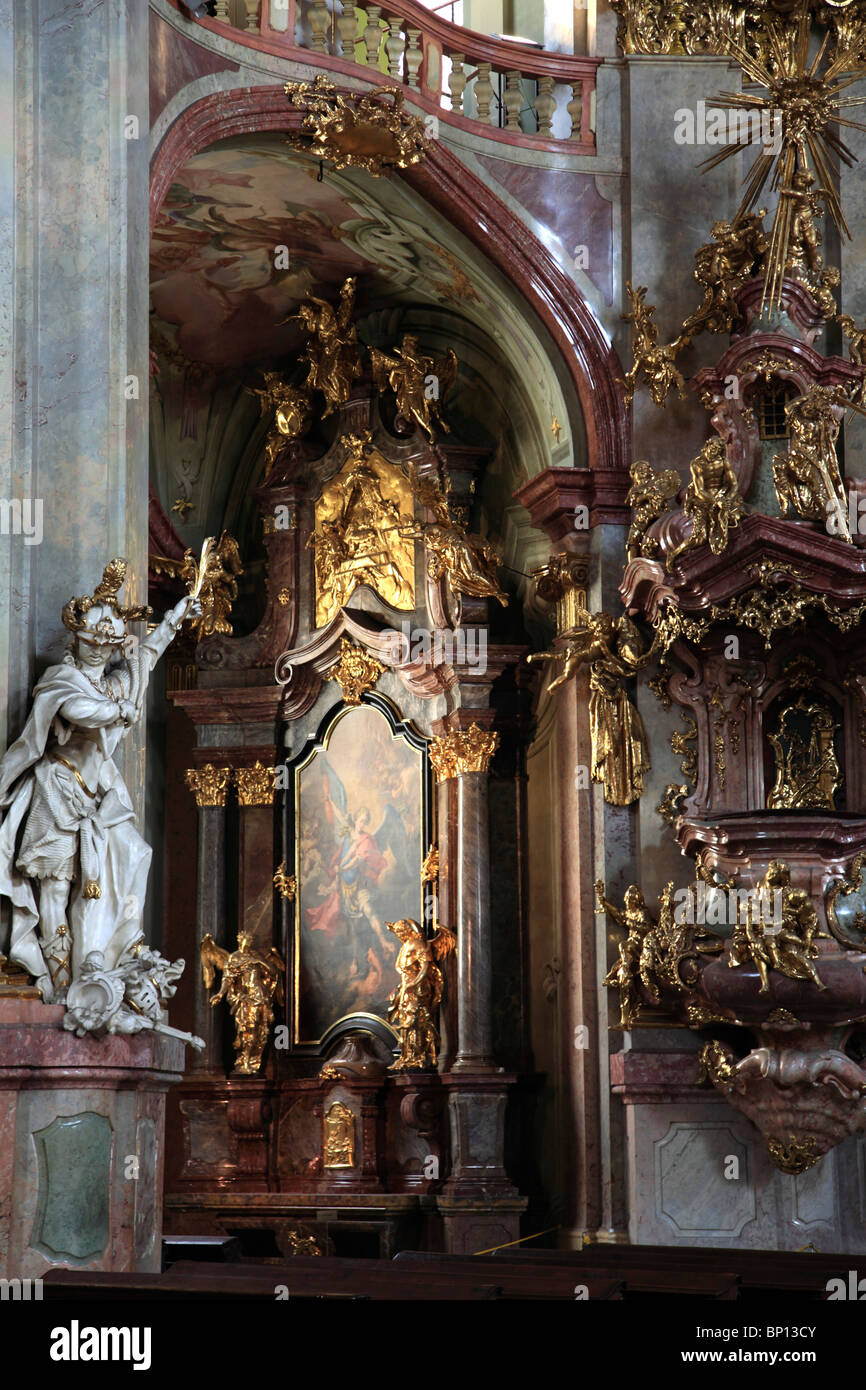 St Nicholas Church Interior Prague Stock Photos & St Nicholas Church ...