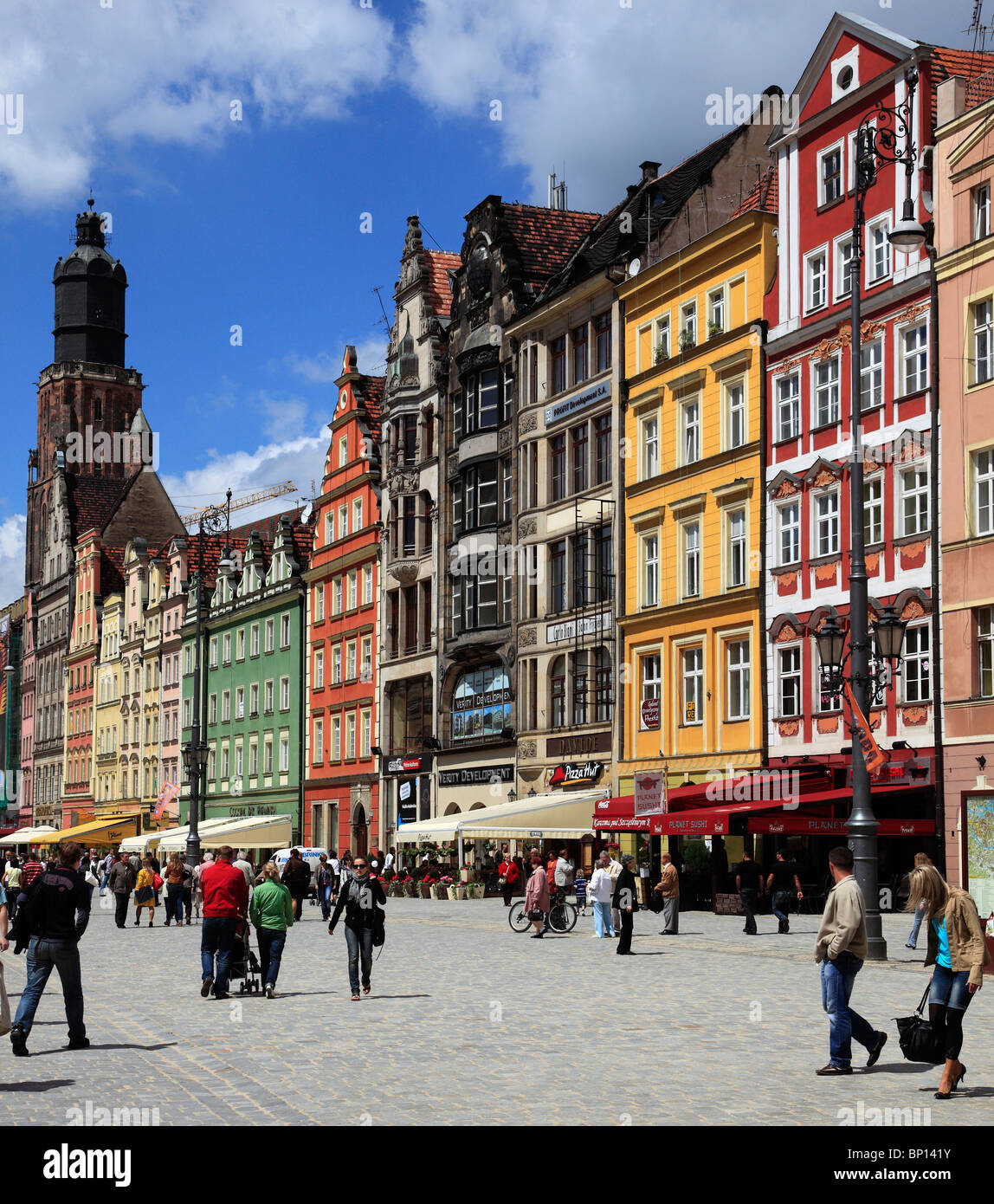 Poland, Wroclaw, Market Square Stock Photo - Alamy