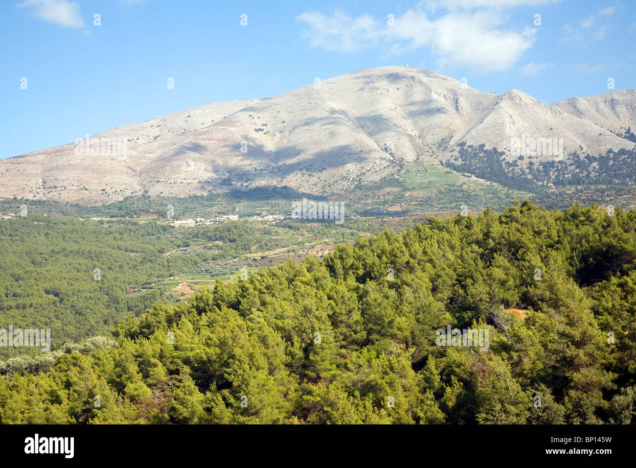 Embonas village mount ataviros hi-res stock photography and images - Alamy
