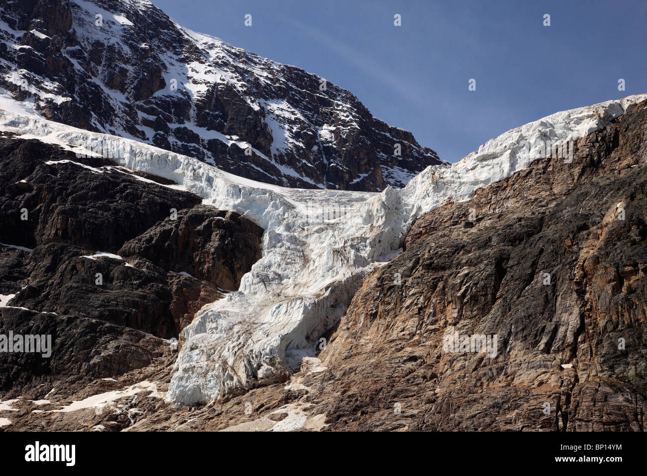 Canada, Alberta, Jasper National Park, Mount Edith Cavell, Angel ...