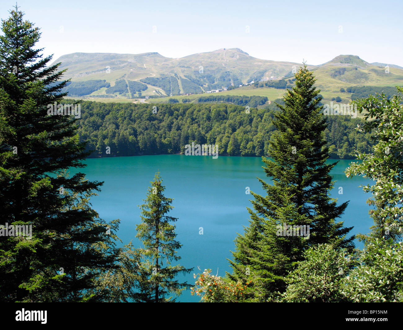 France, Auvergne, Puy de Dôme, lake Pavin Stock Photo - Alamy