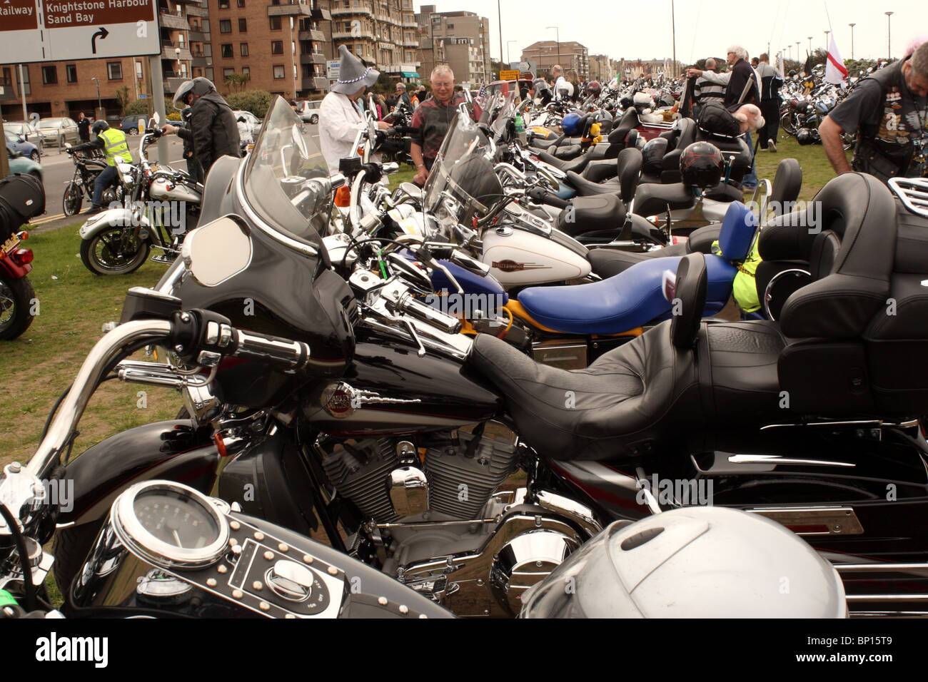 Harley Davidson gathering Stock Photo - Alamy