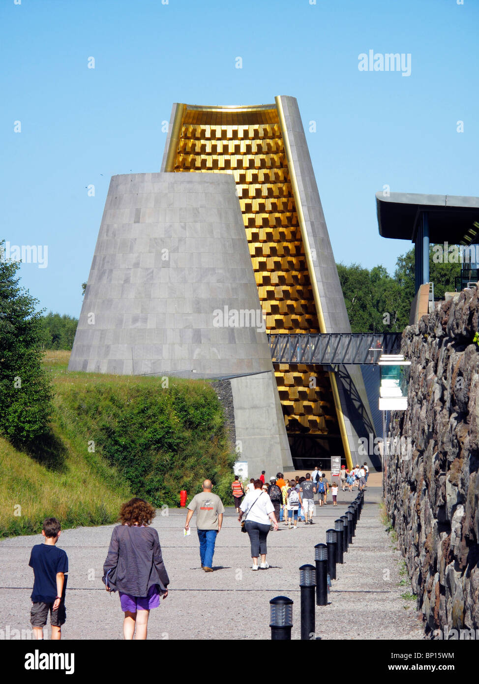 France, Auvergne, Puy de Dôme, St Ours les Roches, Vulcania (volcano ...