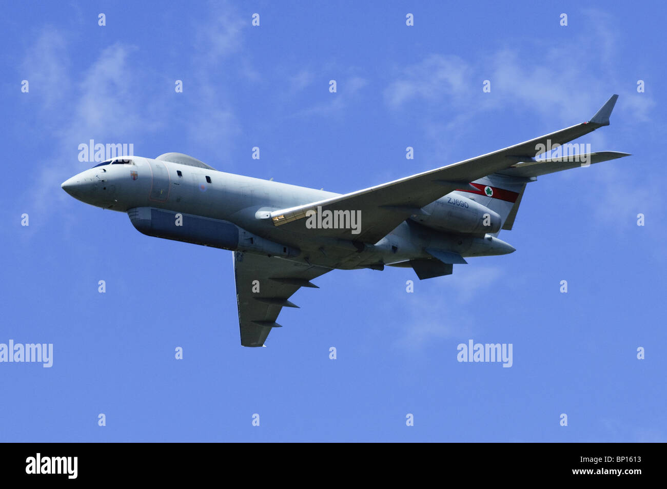 Bombardier BD-700 Sentinel R1 aircraft operated by 5 Squadron of the ...