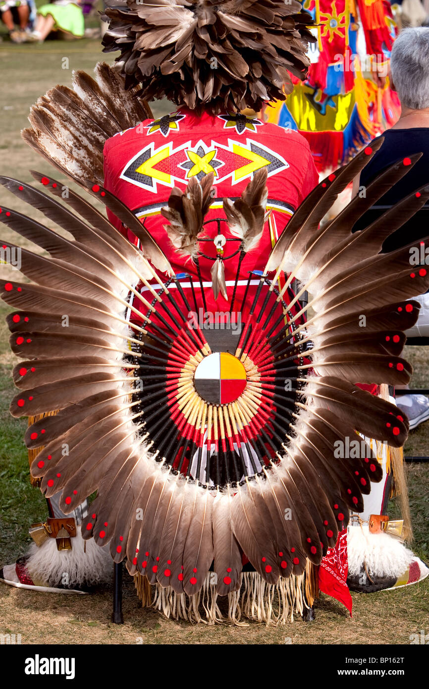 Detail of traditional Mohawk dress Stock Photo - Alamy