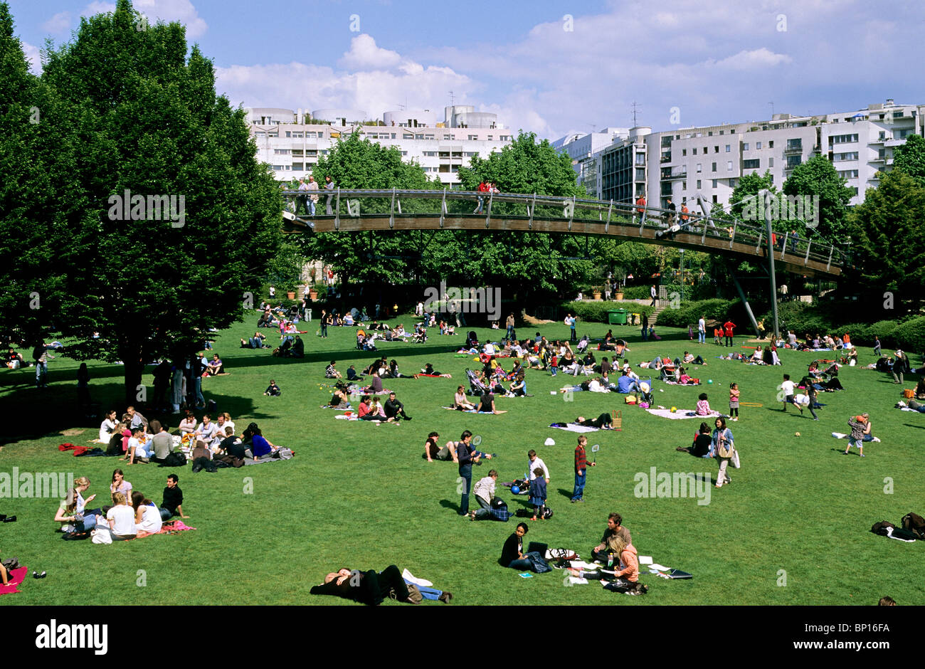 France, Paris, jardin de Reuilly Stock Photo - Alamy