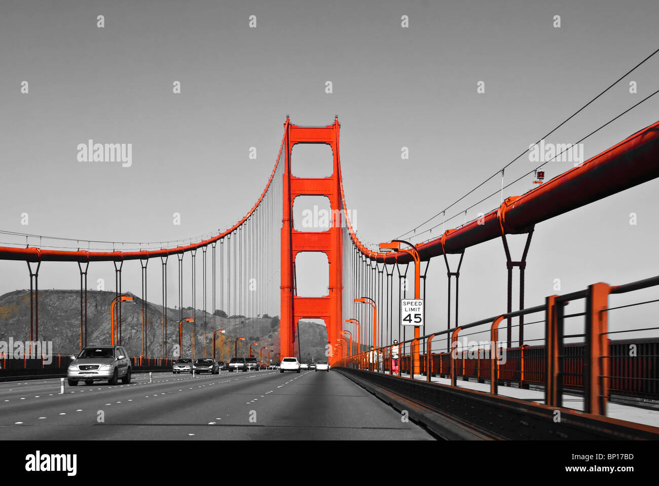 The Golden Gate Bridge in San Francisco bay Stock Photo - Alamy