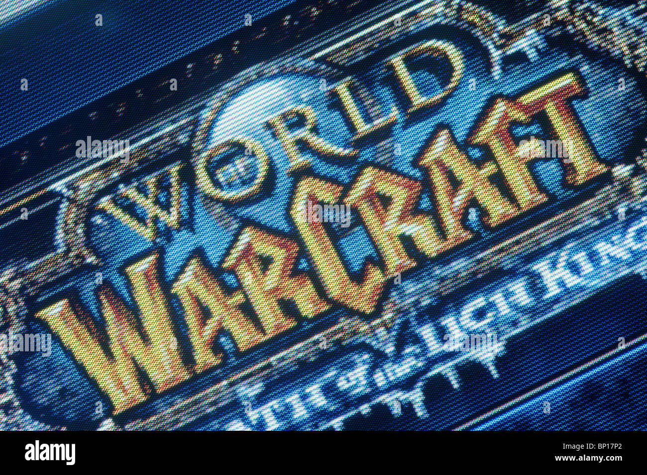World of Warcraft logo on computer screen Stock Photo - Alamy