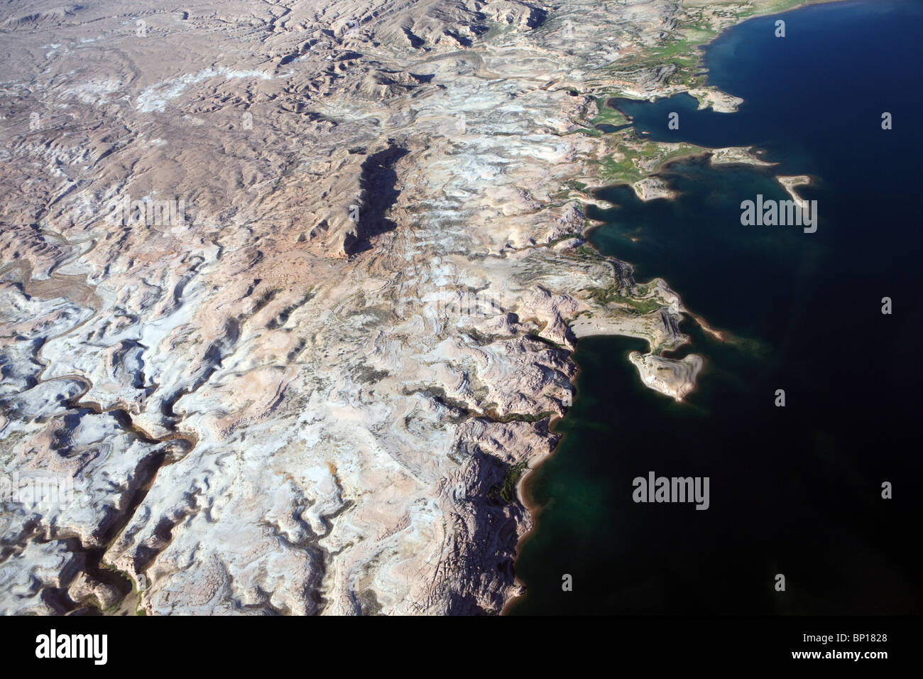Aerial view over Lake Mead, Las Vegas, Nevada, US Stock Photo - Alamy