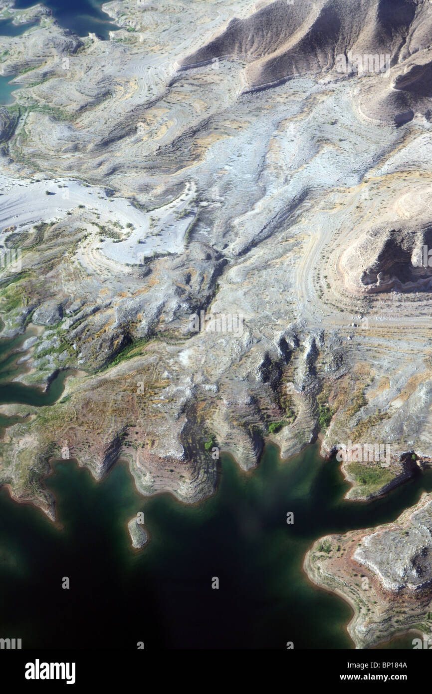 Aerial view over Lake Mead, Las Vegas, Nevada, US Stock Photo - Alamy