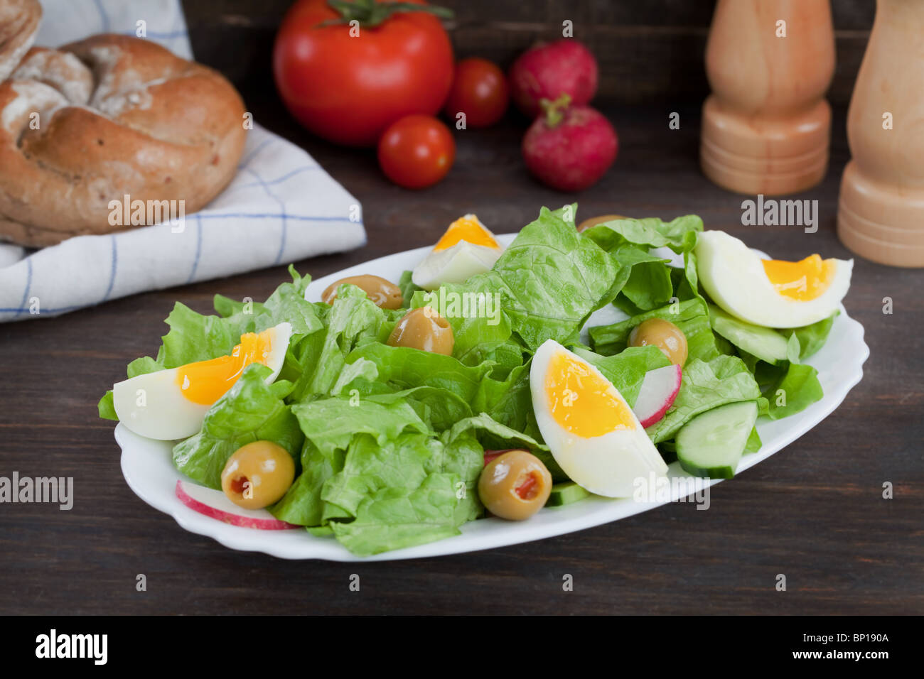 Green slad hi-res stock photography and images - Alamy