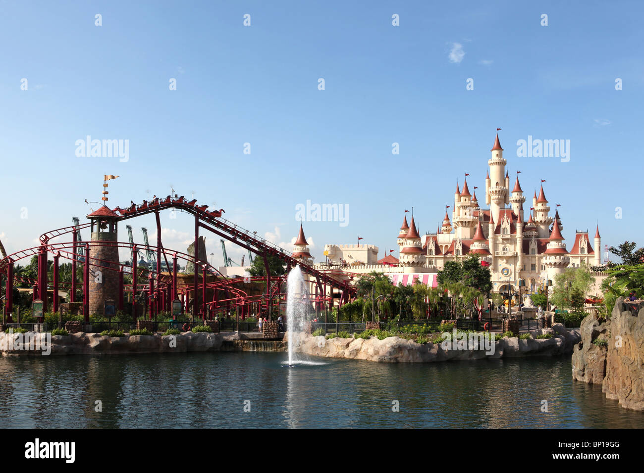 Universal Studios, Singapore, Sentosa Stock Photo - Alamy