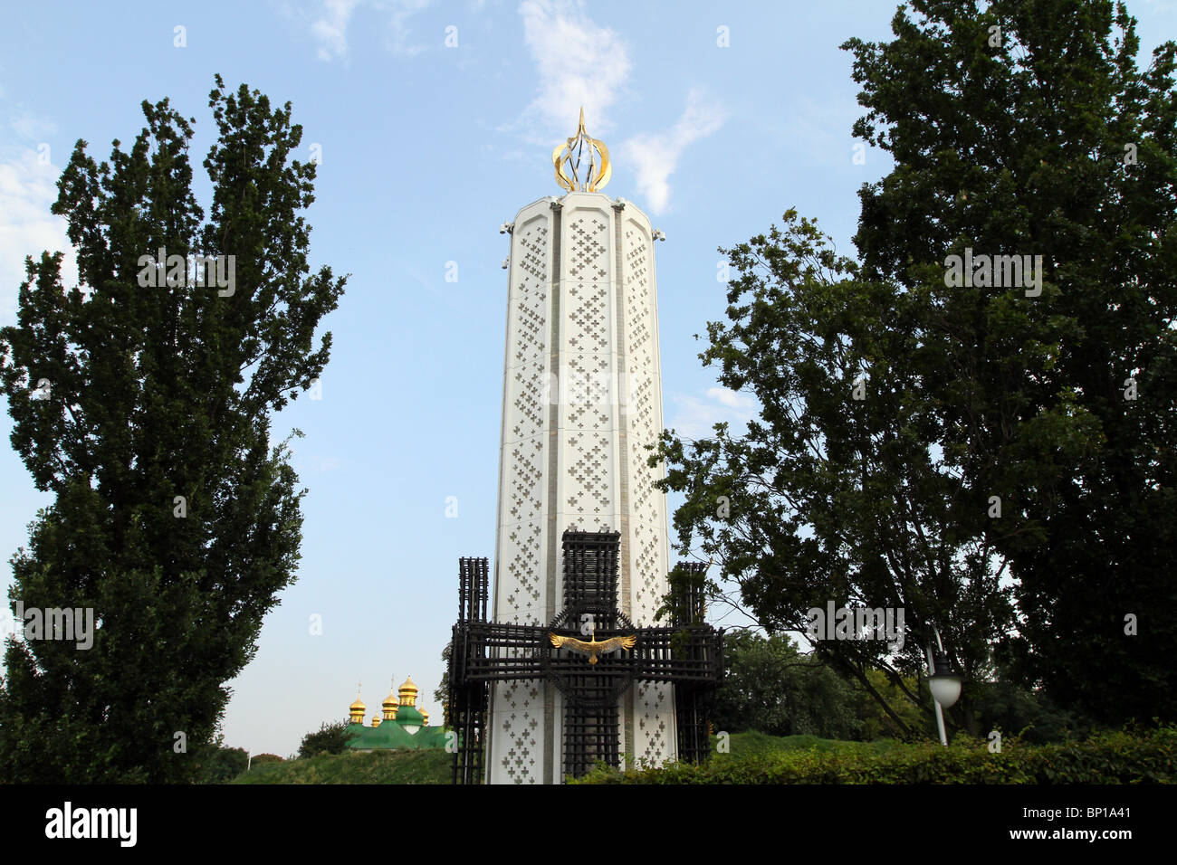 KIEV, UKRAINE, 2010: Memorial monument to the Holodomor victims Stock ...