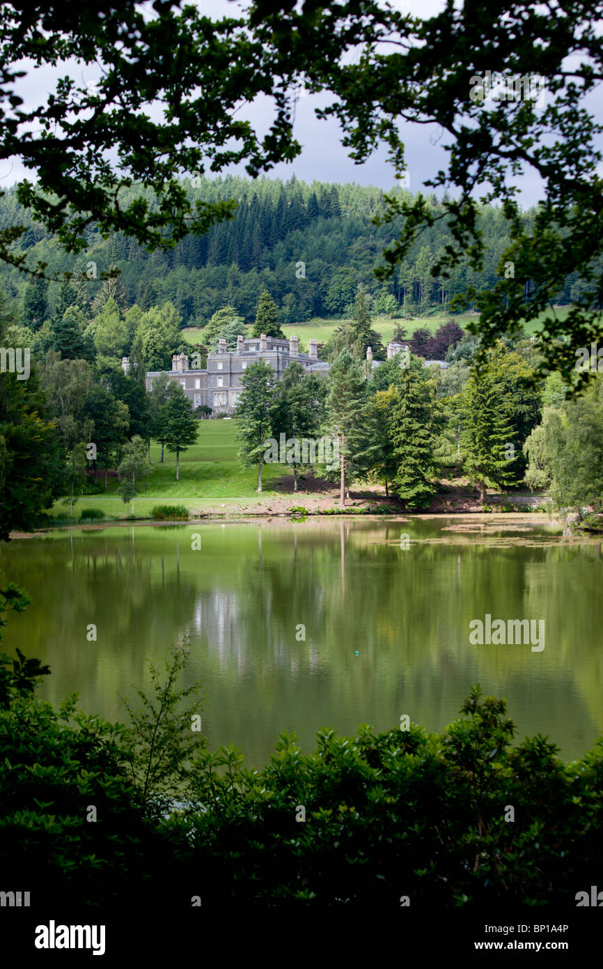 Bowhill House on the Bowhill Estate in the Scottish Borders Stock Photo ...
