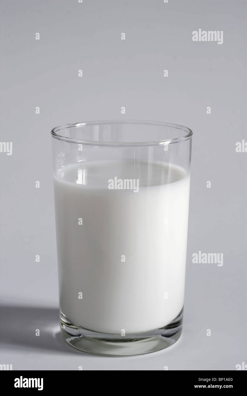 Glass of milk Stock Photo - Alamy