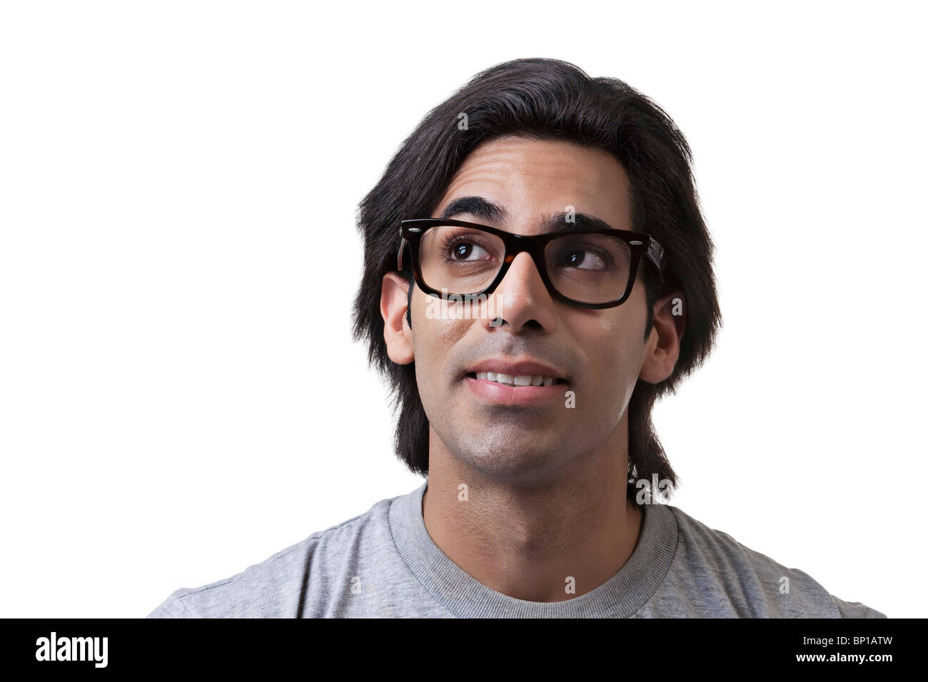 Man getting an idea Stock Photo - Alamy