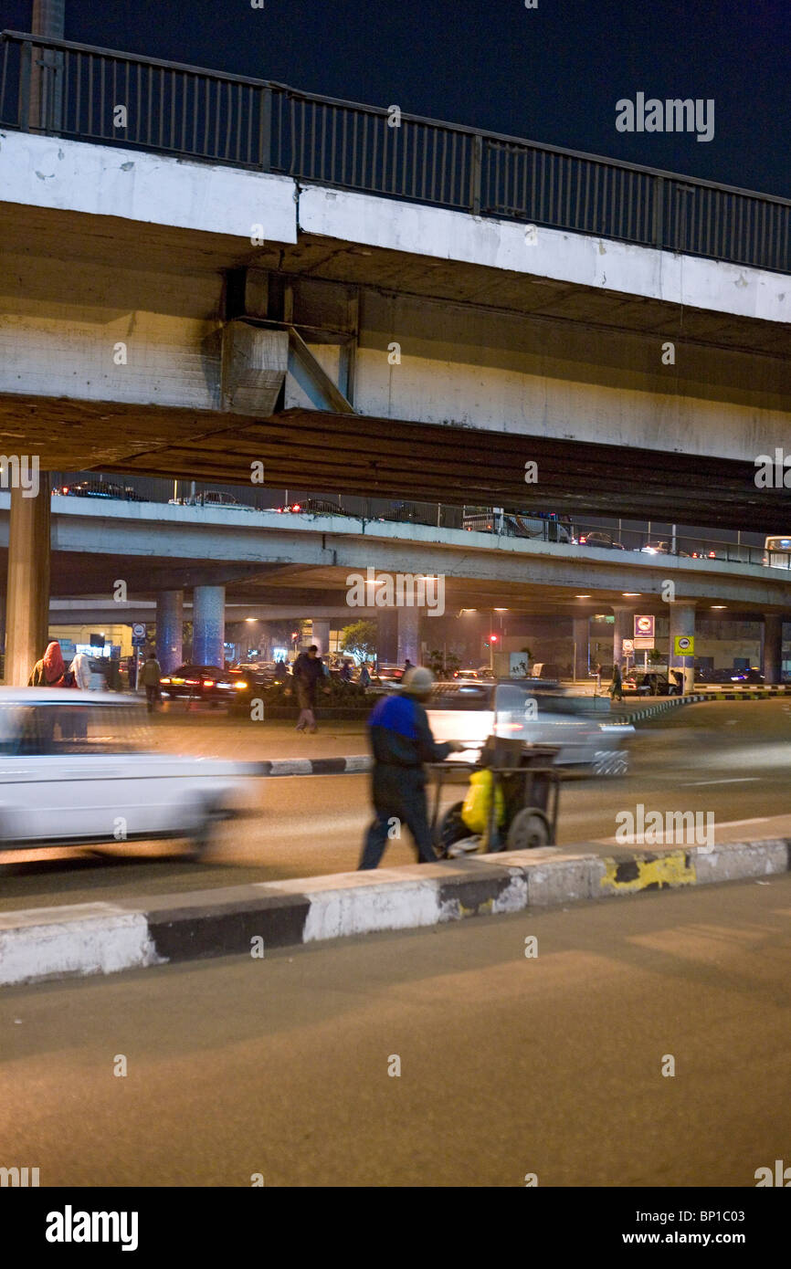Egypt, cairo, Downtown, Abdel Moneim Riad square, 03/01/09 Stock Photo ...