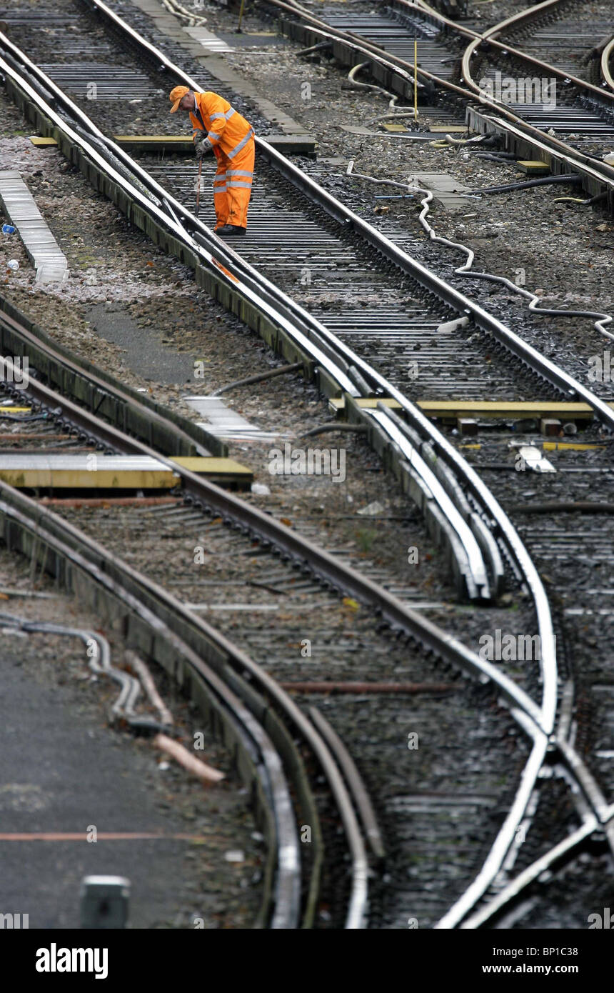 Railway maintenance worker hi-res stock photography and images - Alamy