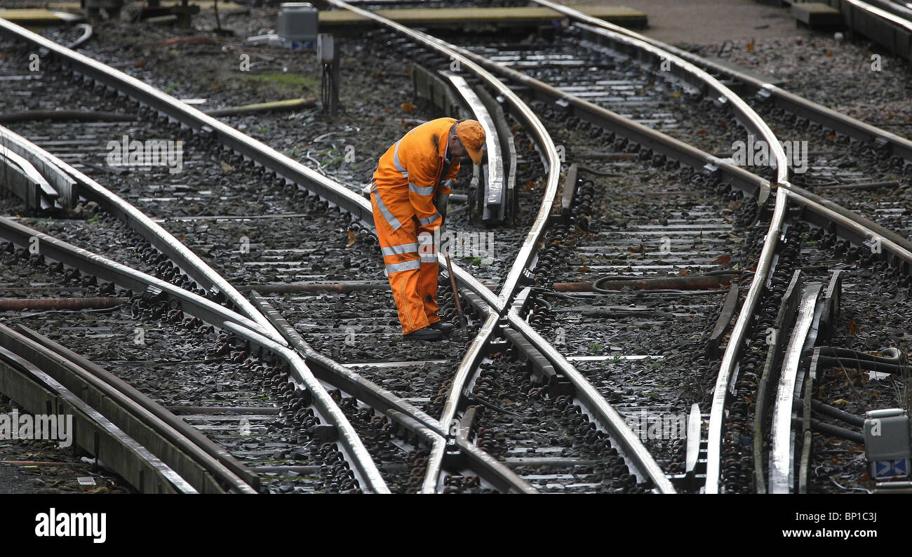 Railway maintenance worker hi-res stock photography and images - Alamy
