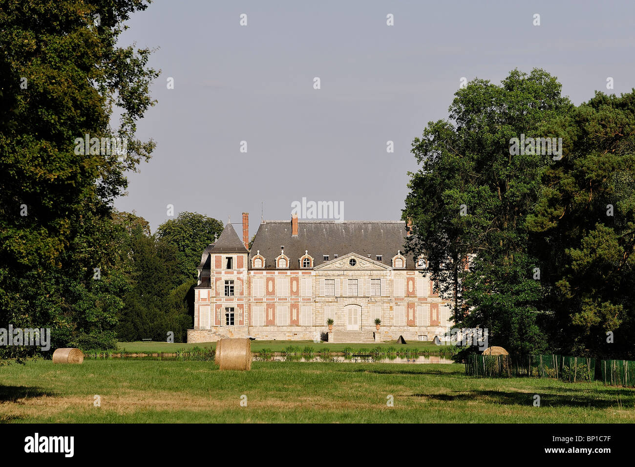 France, Paris region, Essonne, Courson castle Stock Photo - Alamy