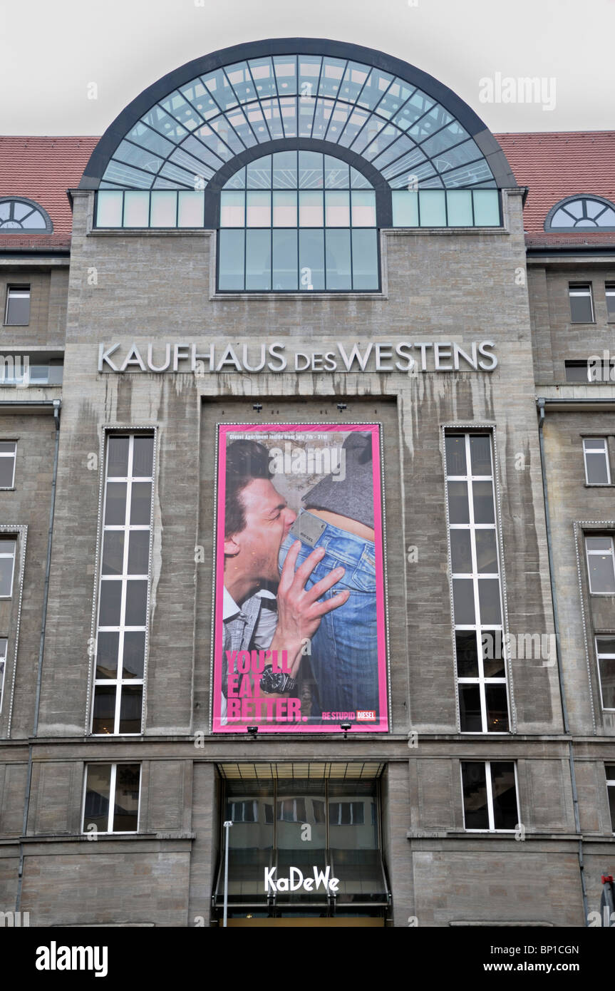 KaDeWe luxury department store Berlin Germany July 2010 Stock Photo - Alamy