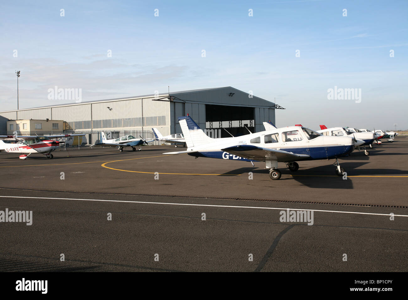 Lydd Airport, northeast of the town of Lydd, also known as London ...