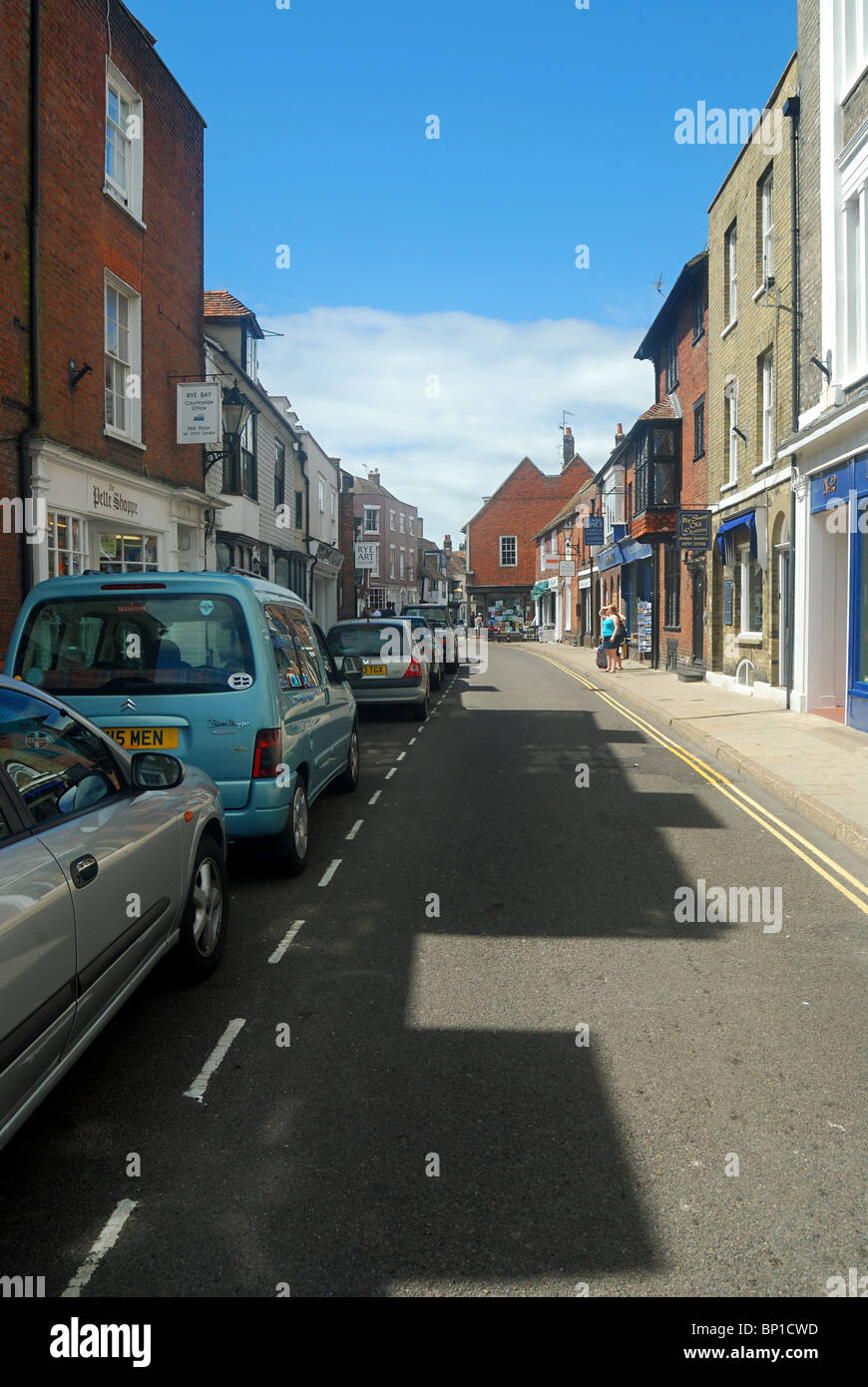 High Street, Rye Stock Photo - Alamy