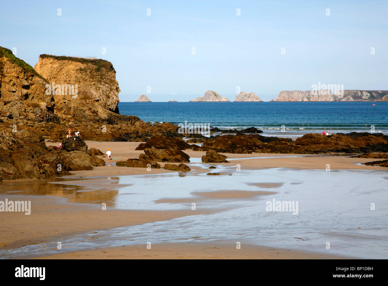 France, Brittany, Finistere (29), Crozon peninsula, Crozon-Morgat ...