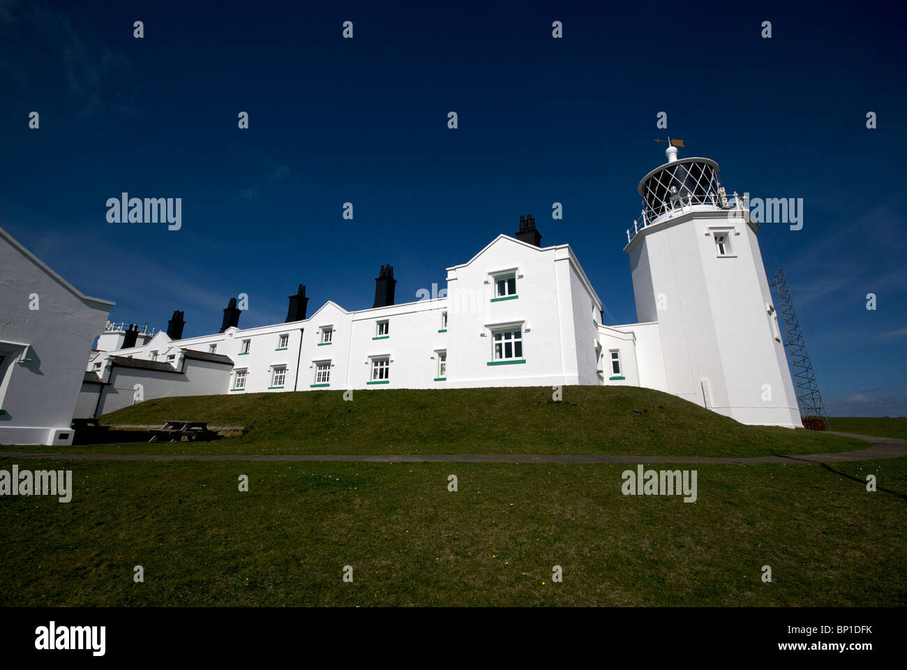 Lizard Point Lighthouse Cornwall UK Stock Photo - Alamy