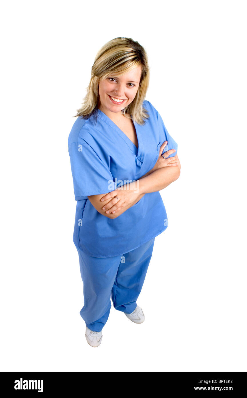 Nurse blue eye hi-res stock photography and images - Alamy