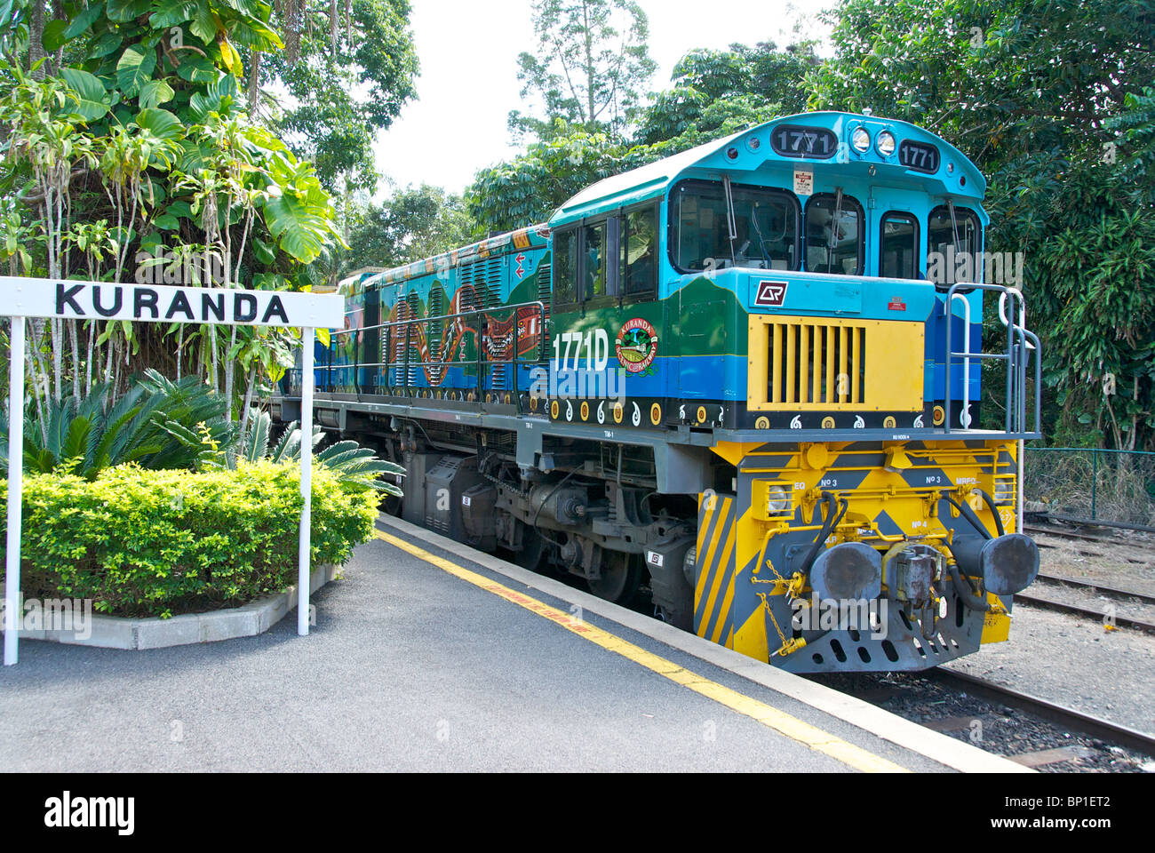 Kuranda train hi-res stock photography and images - Alamy