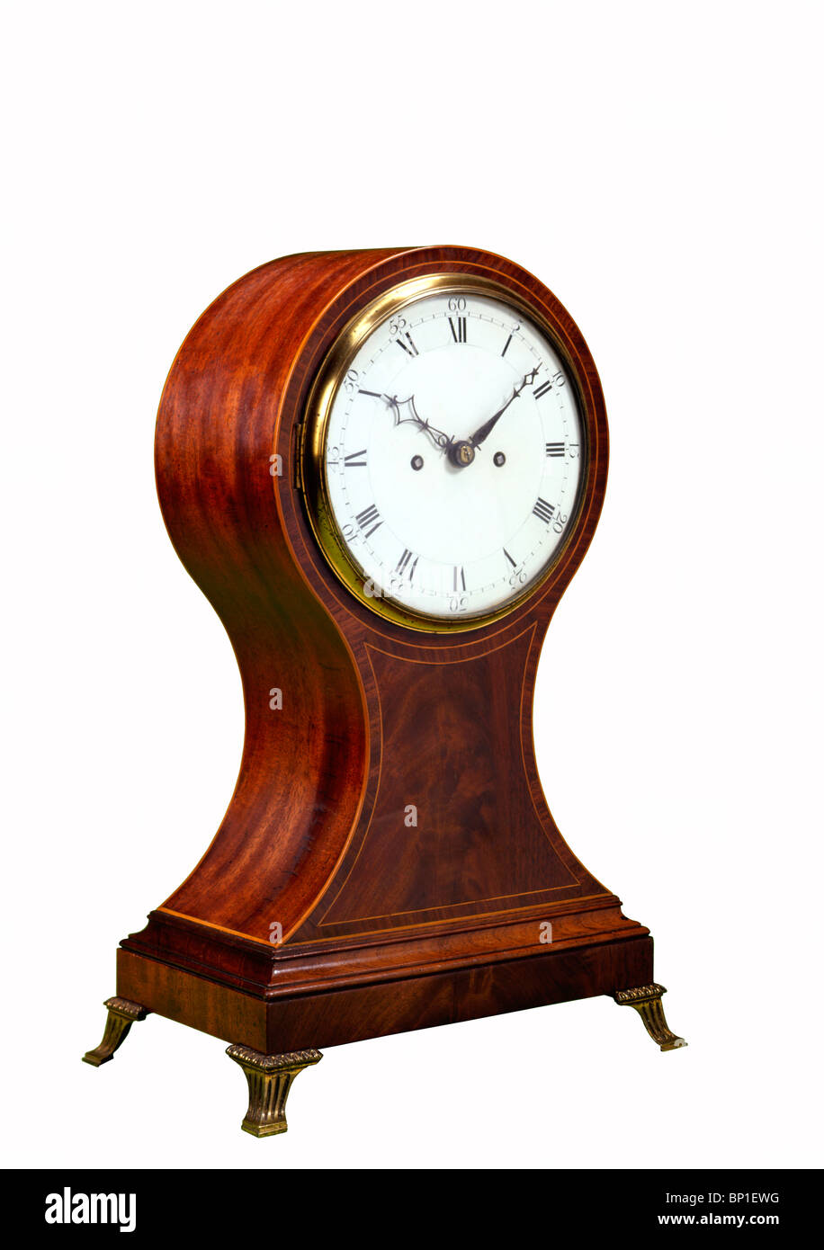 English Bracket clock Stock Photo - Alamy