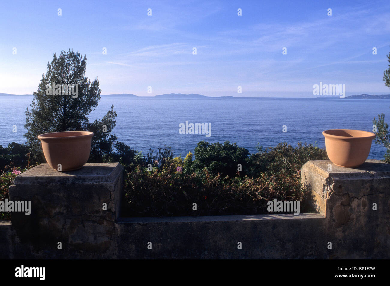 France, Provence Alpes-Cote-d'azur, Var (83), Rayol Canadel sur mer ...