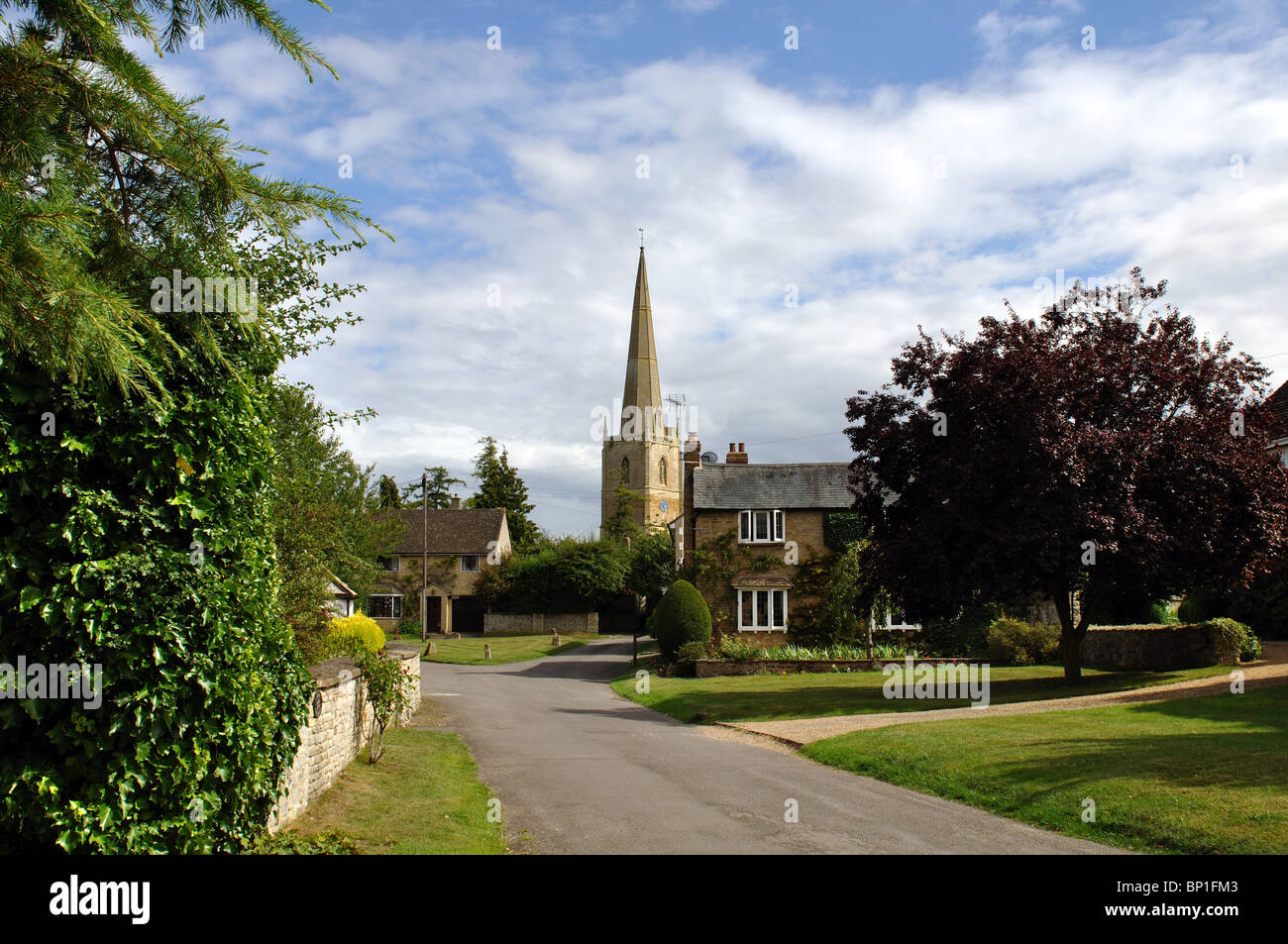 Tredington village and church, Warwickshire, England, UK Stock Photo ...