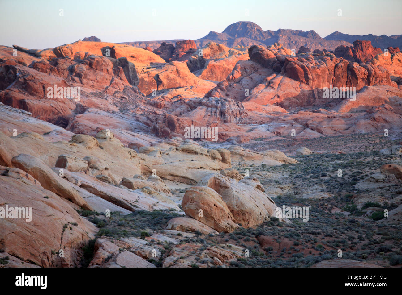 Valley of Fire at sunrise, near Las Vegas, Nevada, US Stock Photo - Alamy