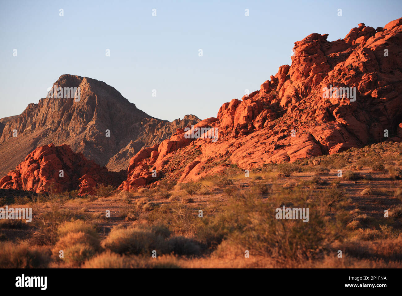 Valley of Fire at sunrise, near Las Vegas, Nevada, US Stock Photo - Alamy