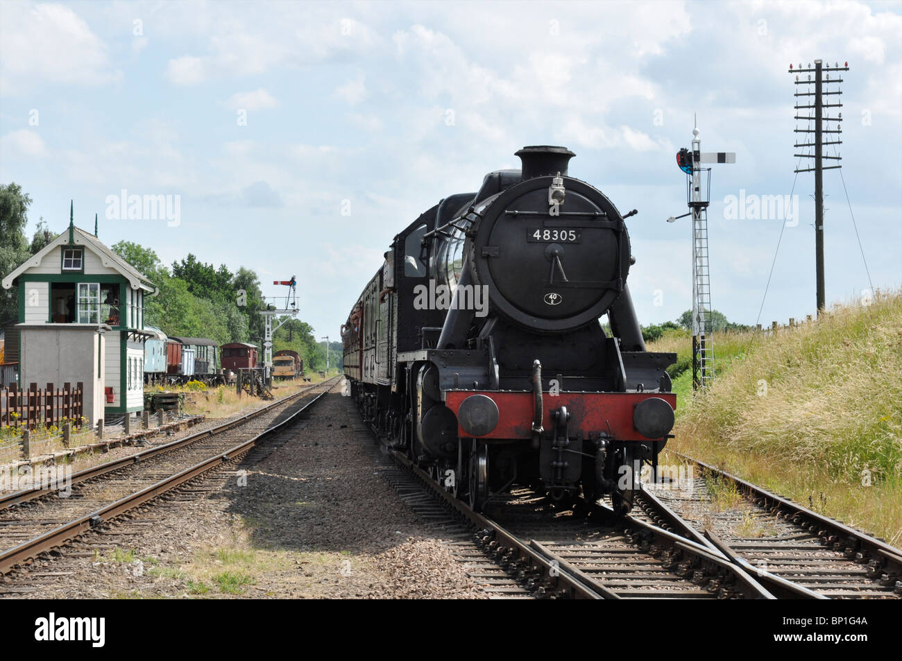 Stanier 8f steam locomotive hi-res stock photography and images - Alamy