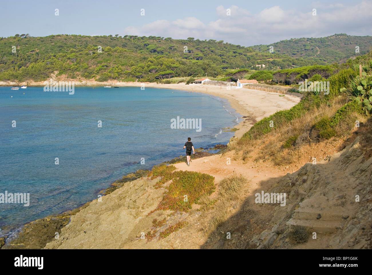 France, Provence, Bastide blanche beach Stock Photo - Alamy