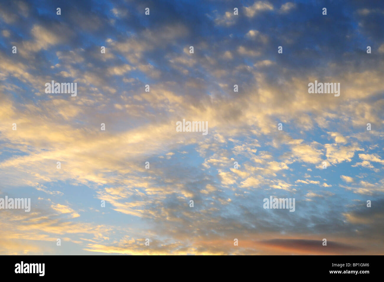 Clouds at sunset Stock Photo - Alamy