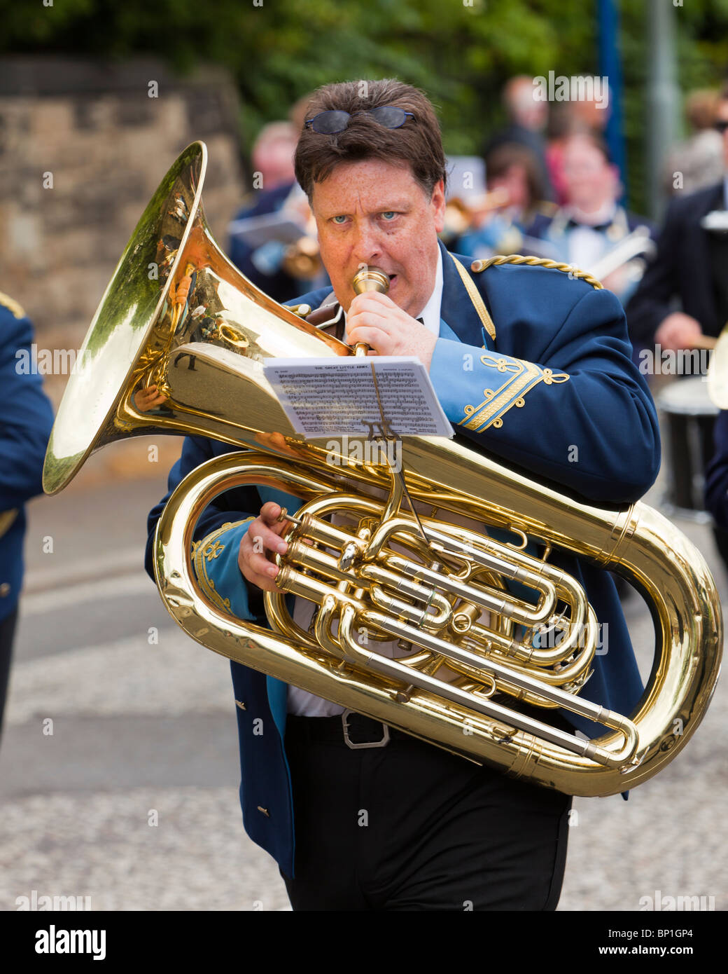 Brass band musician hi-res stock photography and images - Alamy