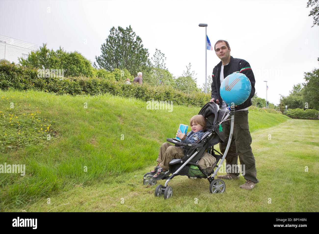 Dad and buggy hi-res stock photography and images - Alamy