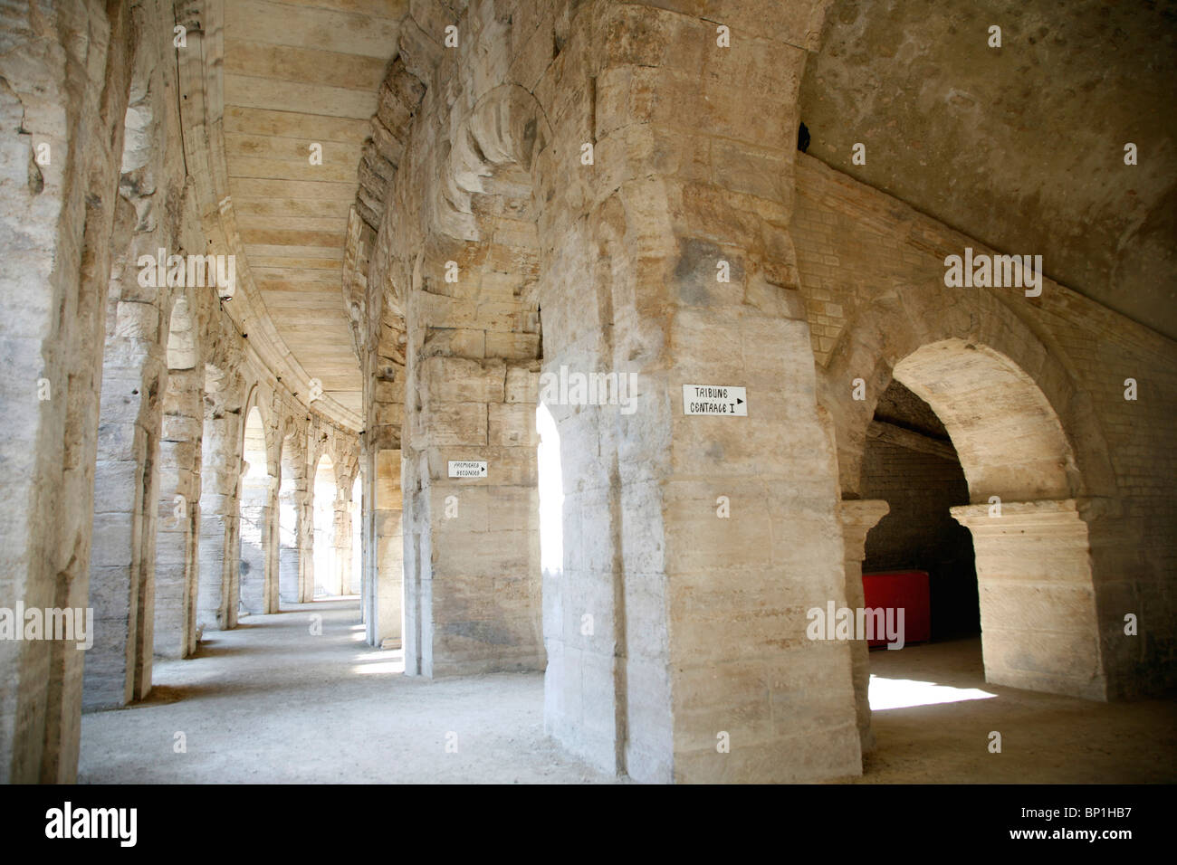 France, Provence Alpes Cote D'Azur, Bouches du Rhône (13), Arles, arena ...