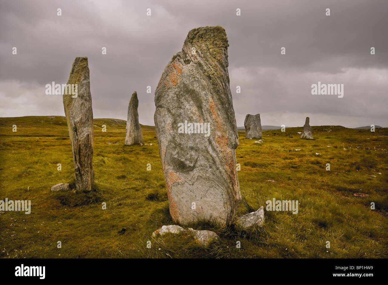 Callanish ii standing stones hi-res stock photography and images - Alamy