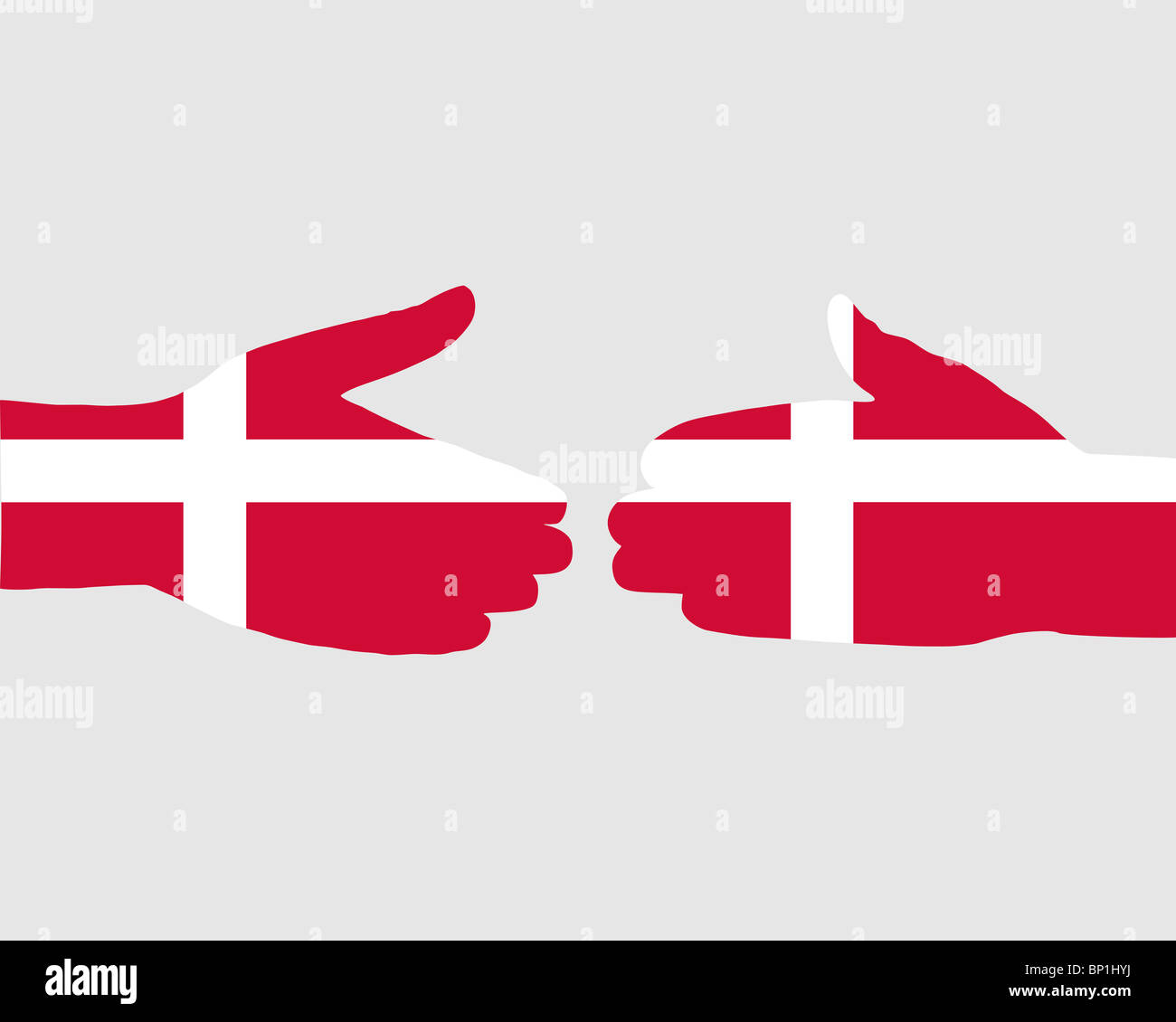 Danish handshake hi-res stock photography and images - Alamy